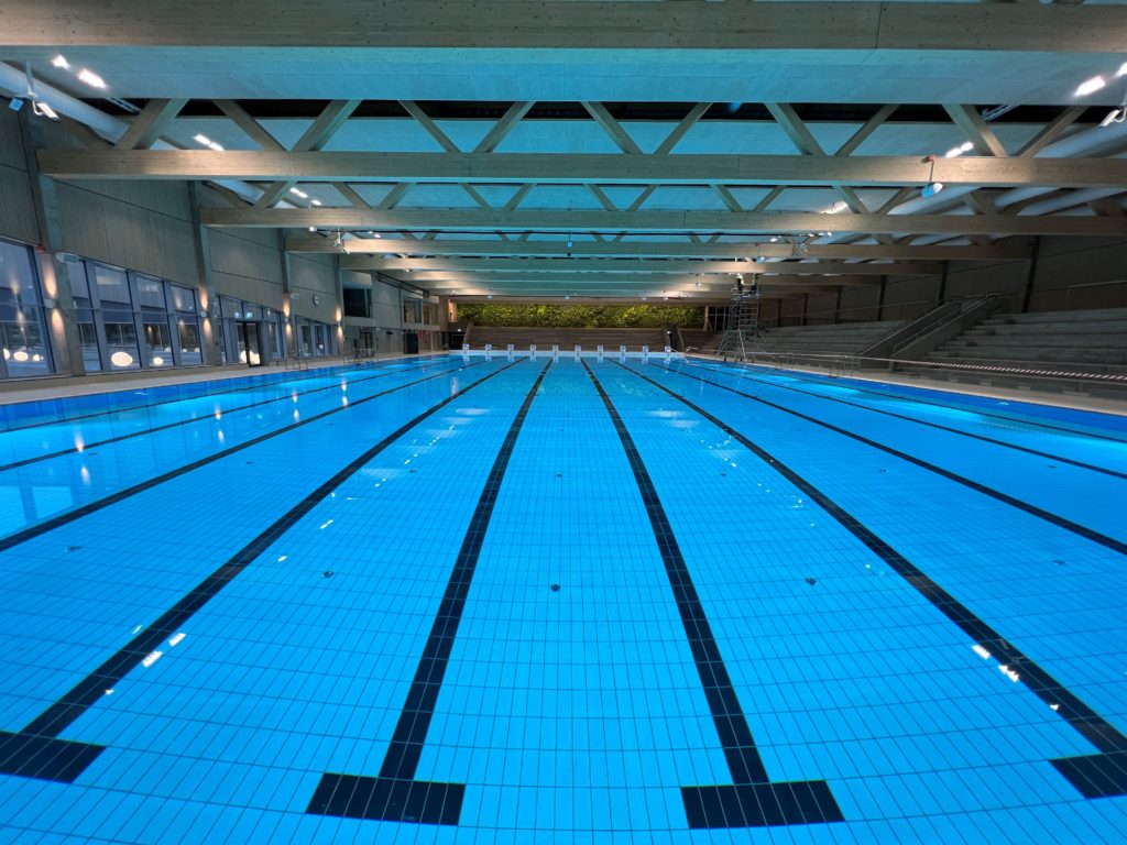 Poseidon at Sweden's largest swimming pool – Poséidon